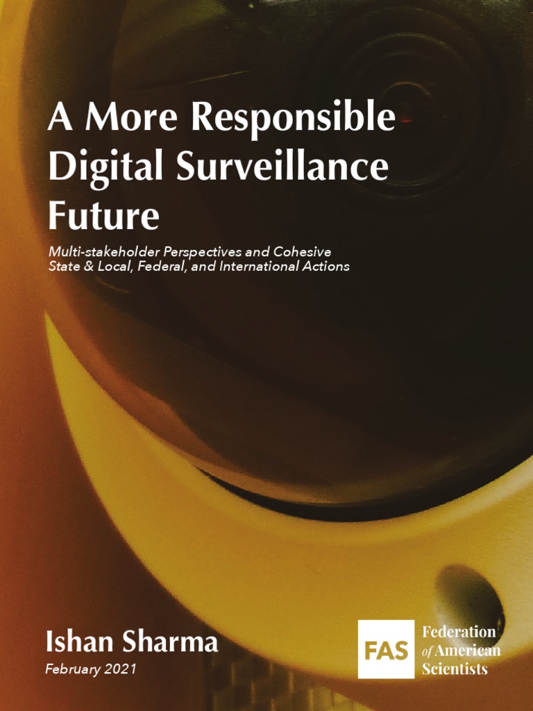 A More Responsible Digital Surveillance Future | PDF | Surveillance ...