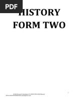 History Form 1 | PDF