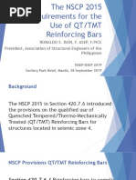 NSCP 2015 Concrete Cover | PDF