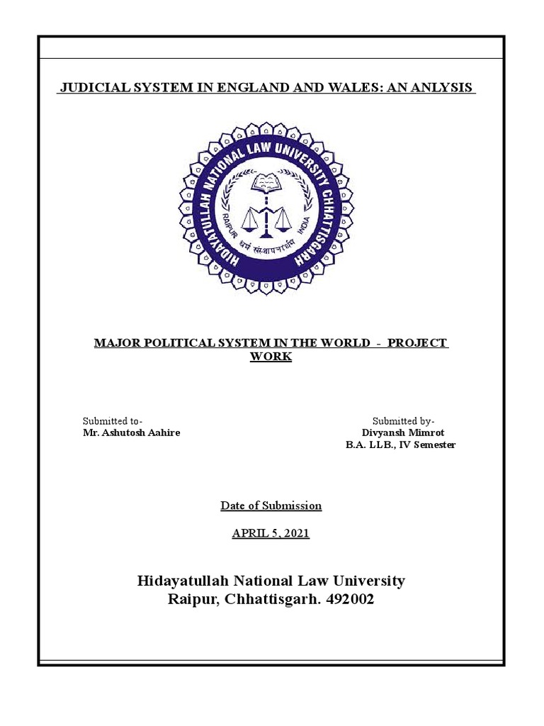 Understanding the Judicial System in England and Wales | PDF | Judge ...