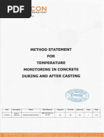 Method Statement Concrete Coring (ASTM C 142) | PDF | Concrete | Building Engineering