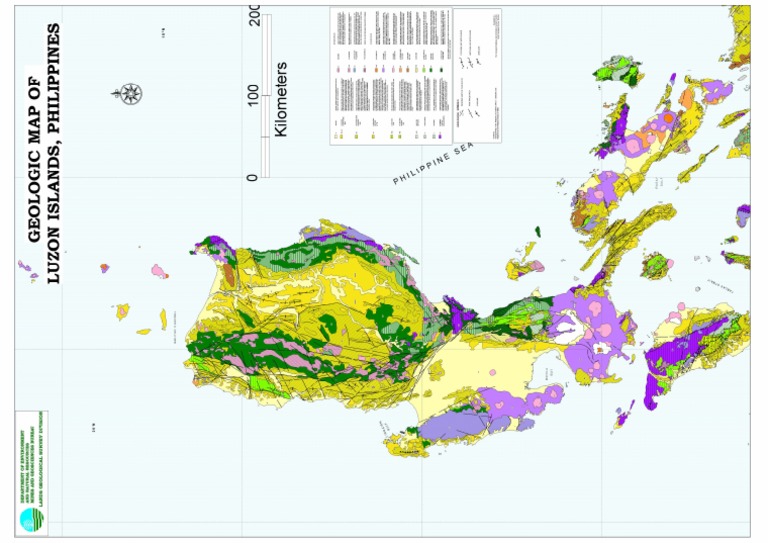 Geololgy Map of Luzon Island | PDF