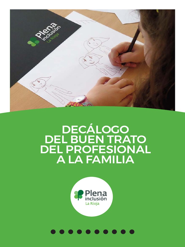 Decalogo Buen Trato Plena Inclusion La Rioja | PDF | Planificación ...