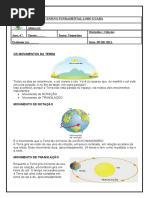 Fases Da Lua | PDF | Lua | Terra