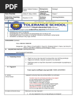 TOS and Exam in Grade 8 (4th) | PDF