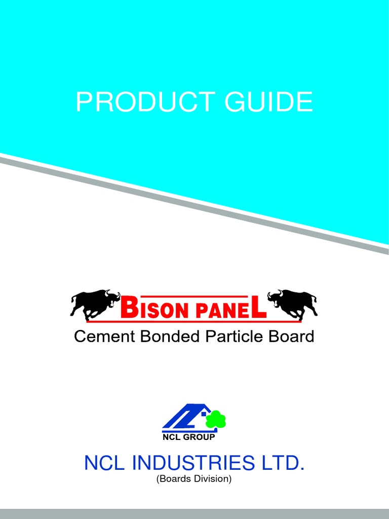 Product Guide: NCL Industries LTD | PDF | Framing (Construction) | Wall