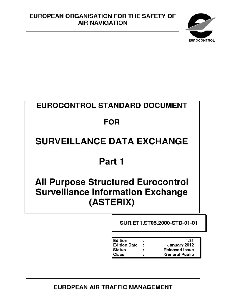 Part 1 Asterix Structure | PDF | Osi Model | Computer Network