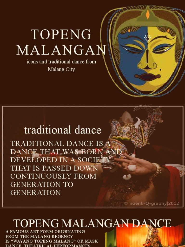 Topeng Malangan: Icons and Traditional Dance From Malang City | PDF