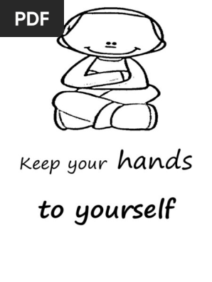 Keep Hands To Yourself Clipart