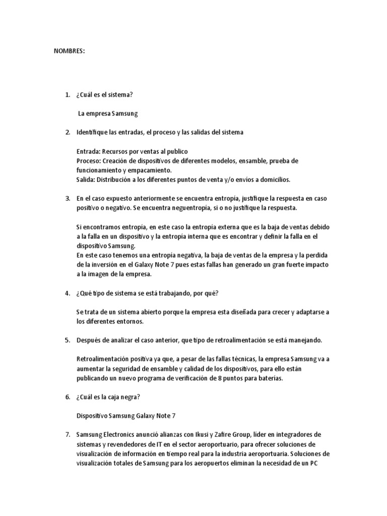 Pensamiento Sistemico | PDF