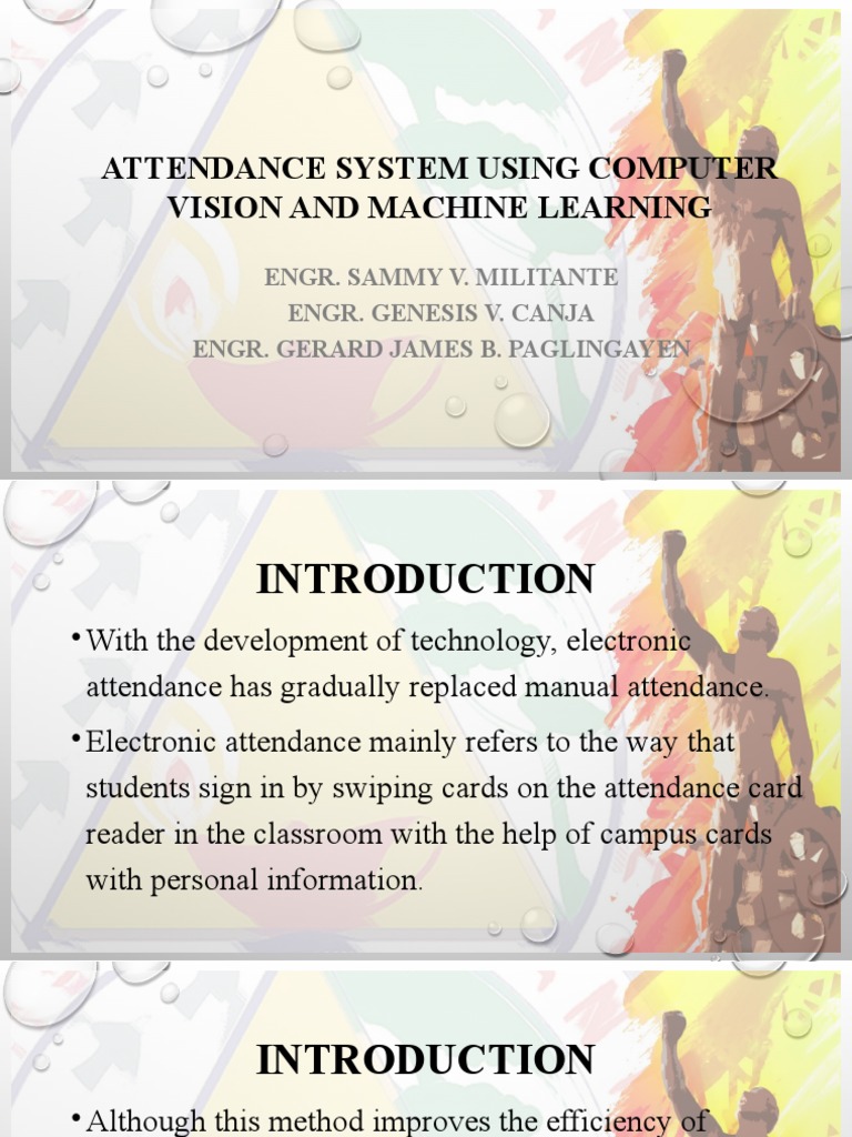 Attendance System Using CV and ML | PDF | Career & Growth | Art