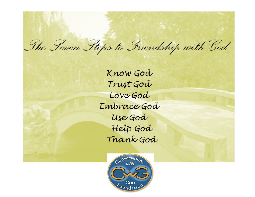 Seven Steps to Friendship with God | PDF | Self-Improvement