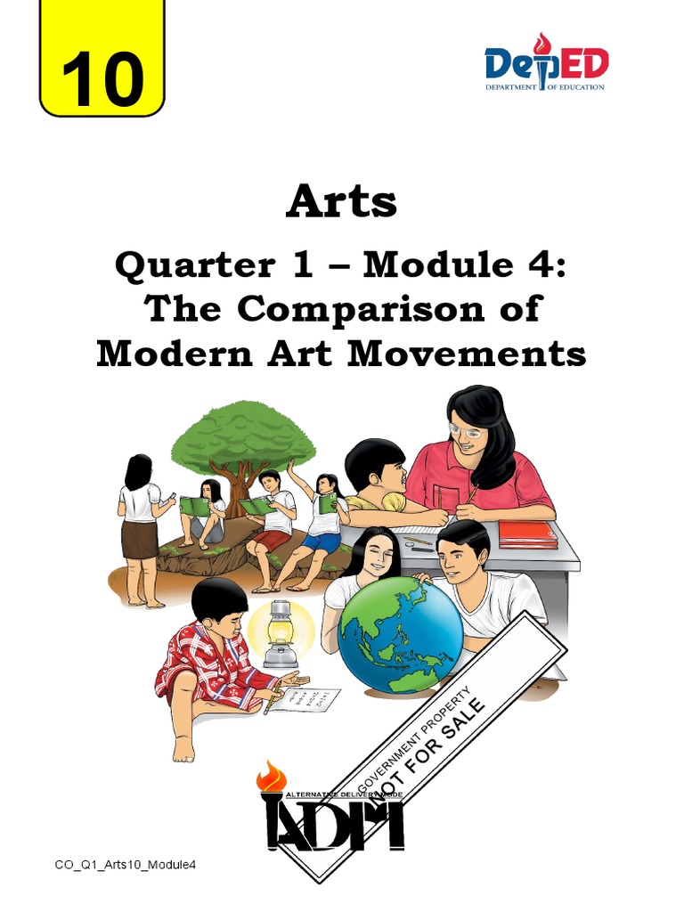 ARTS10 q1 Mod4 The-Modern-Arts v2 | PDF | Abstract Art | Art Movements