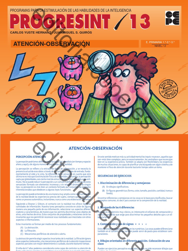 Progresint 13 | PDF | Percepción | Realidad