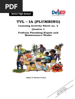 Plumbing Learning Module Level-4 | PDF | Plumbing | Pipe (Fluid Conveyance)