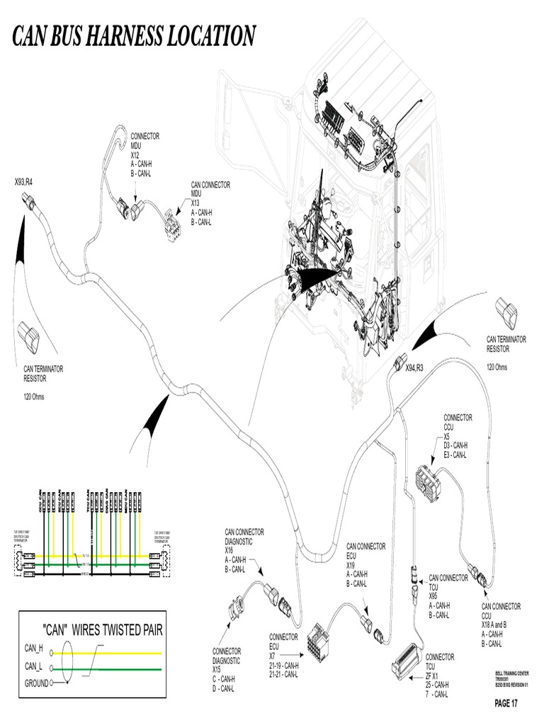 Can Bus Harness Location: "Can" Wires Twisted Pair | PDF | Clutch ...
