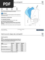 Dimensions Cab Interior - Scania | PDF