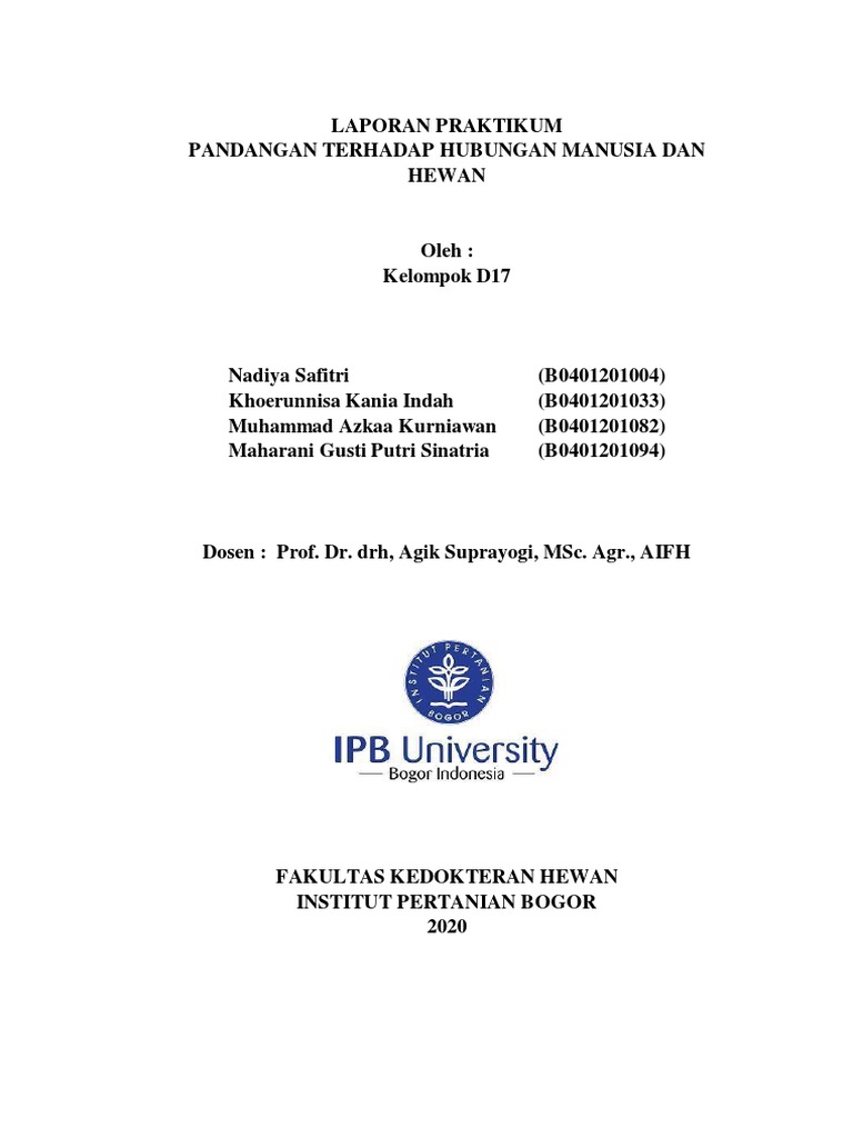 Laporan Praktikum Minggu 8 - Kelompok D17 - K4 | PDF