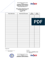 Editable SF1-10 Cover Page Template | PDF | Government | Social ...