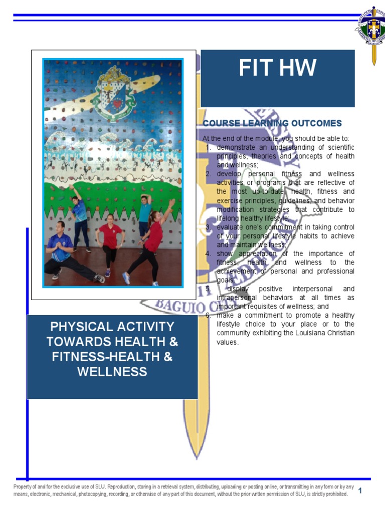 Fit HW Module 2 | PDF | Physical Fitness | Heart Rate