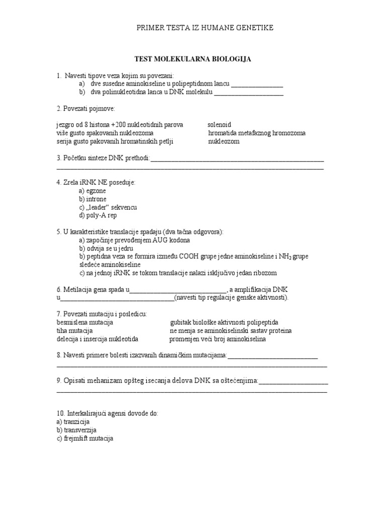 Humana Genetika | PDF