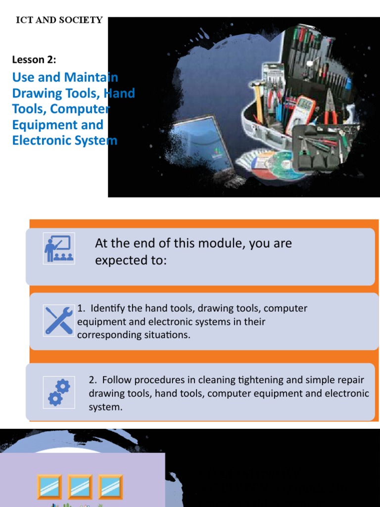 Essential Tools for ICT Maintenance | PDF | Electrostatic Discharge ...