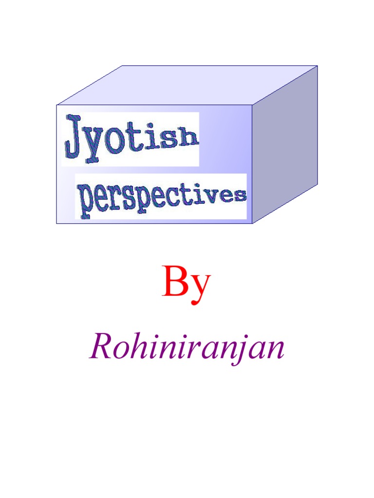Jyotish Perspectives | PDF | Planets In Astrology | Astrology