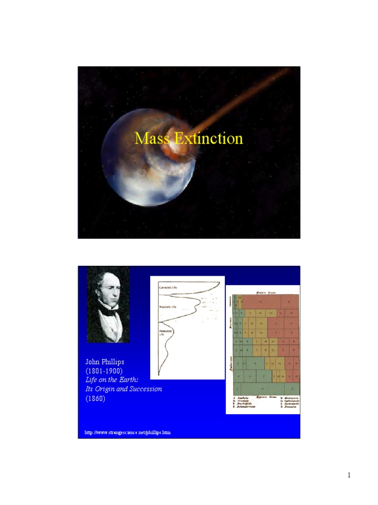 Mass Extinction | PDF | Geology | Earth Sciences