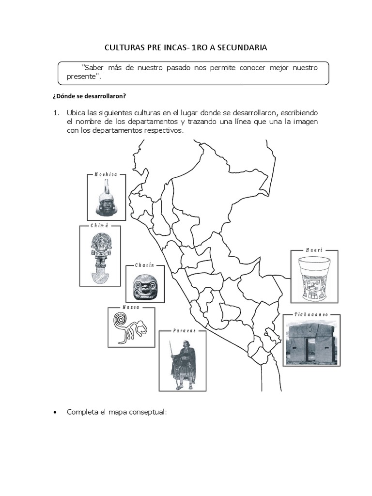 Culturas Pre Incas | PDF | Las artes | Antropología cultural