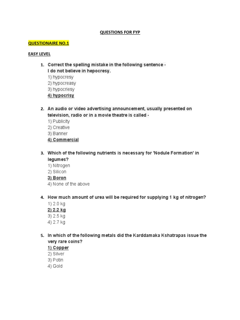 EASY LEVEL 25 QUESTIONNAIRE (250questions) | PDF | Saturn | Neptune