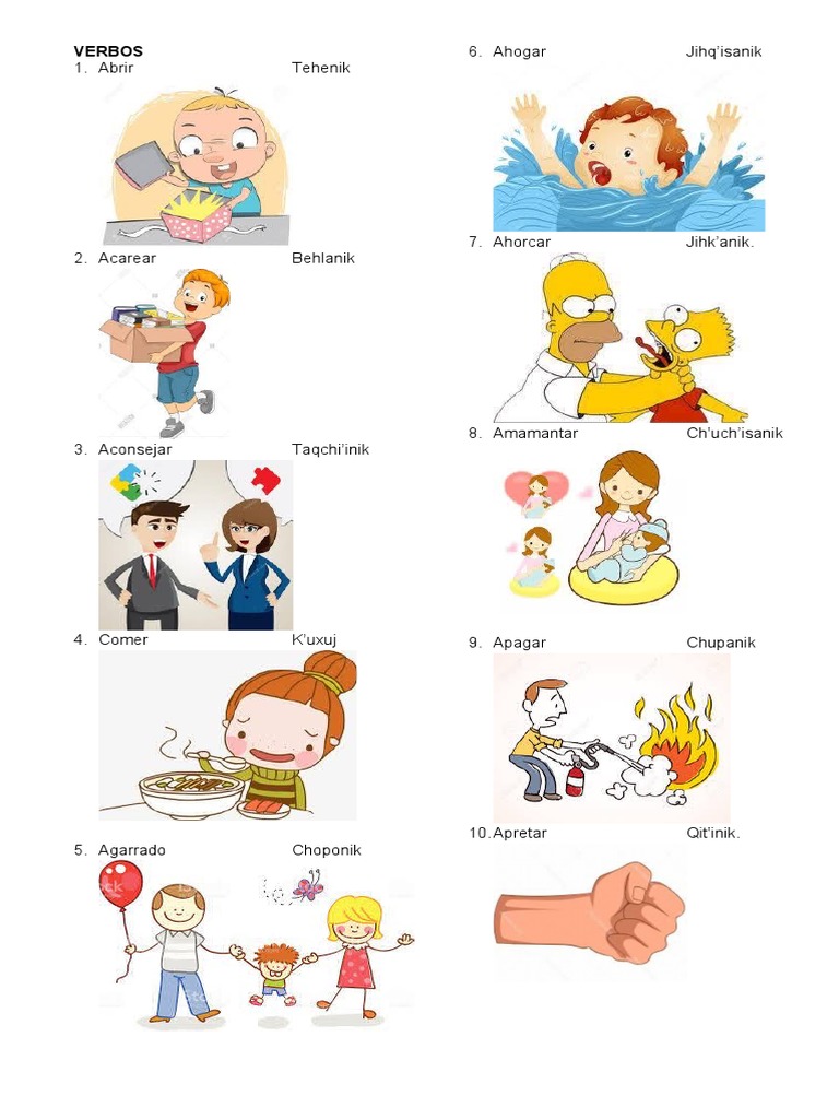 Verbos Poqomchi | PDF