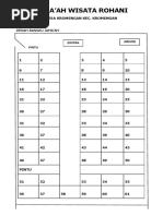 Denah Kursi Bus 50 Seat 2-2 | PDF