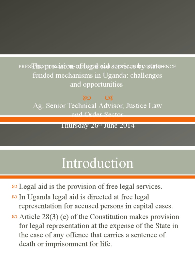 Presentation at The 2ND National Legal Aid Conference | PDF | Legal Aid ...