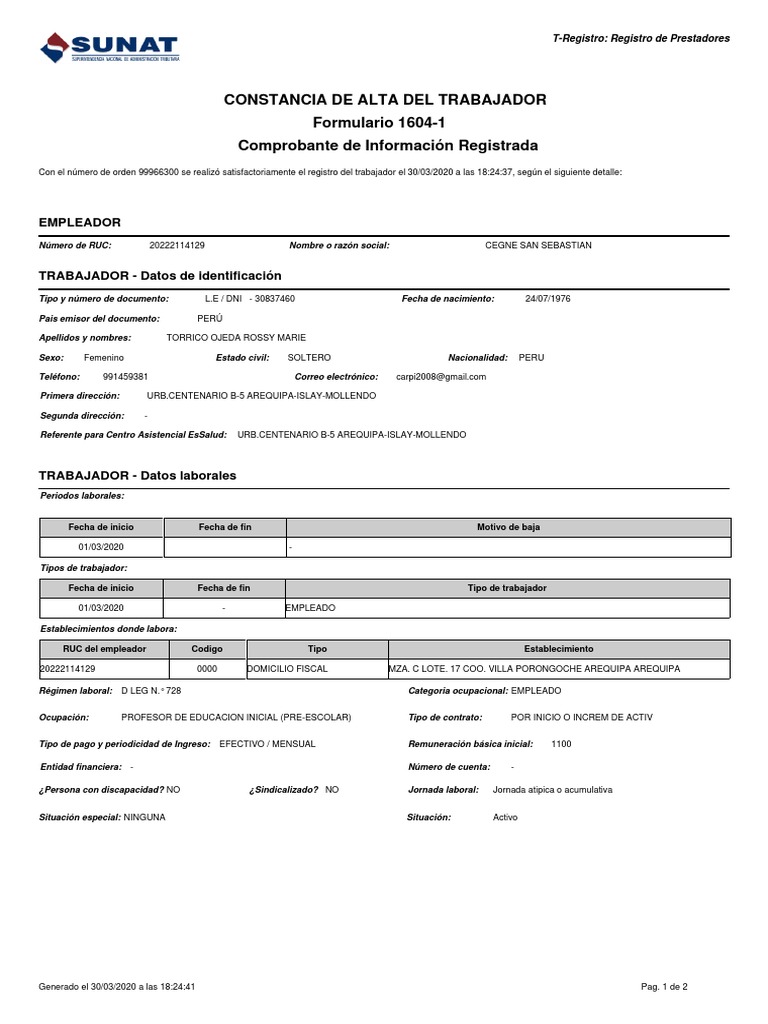 Torrico Ojeda Rossy Marie | PDF | Economias