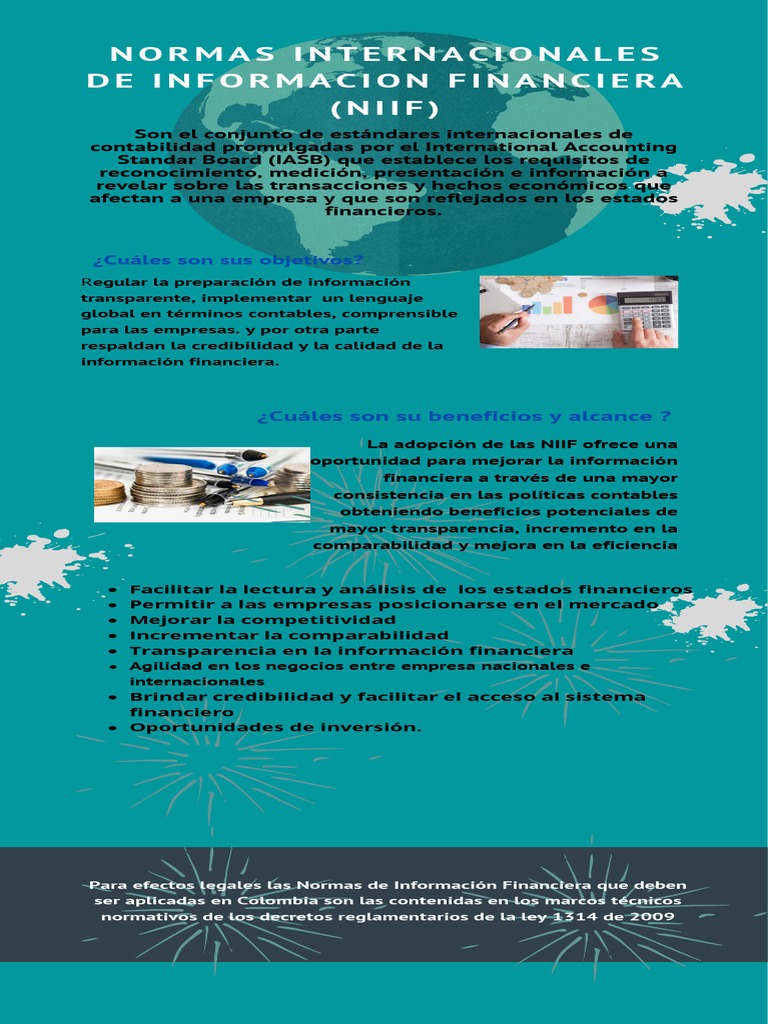 Infografia Niif | PDF | normas internacionales de INFORMACION ...