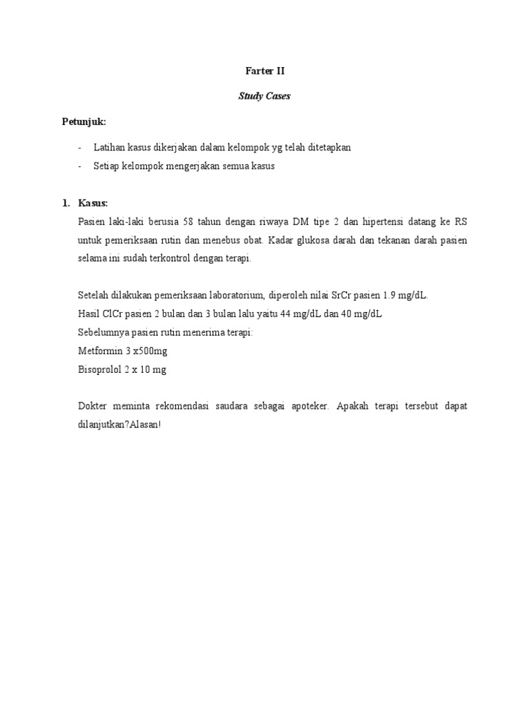 Farter 2 - Study Cases | PDF