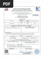 Tank Cleaning Certificate Template | PDF