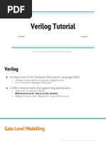 Verilog Code For AND Gate - All Modeling Styles | PDF | Logic Gate | Hardware Description Language