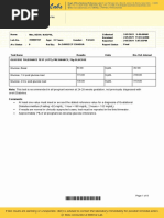 NIPT Sample Report | PDF | Medicine | Clinical Medicine