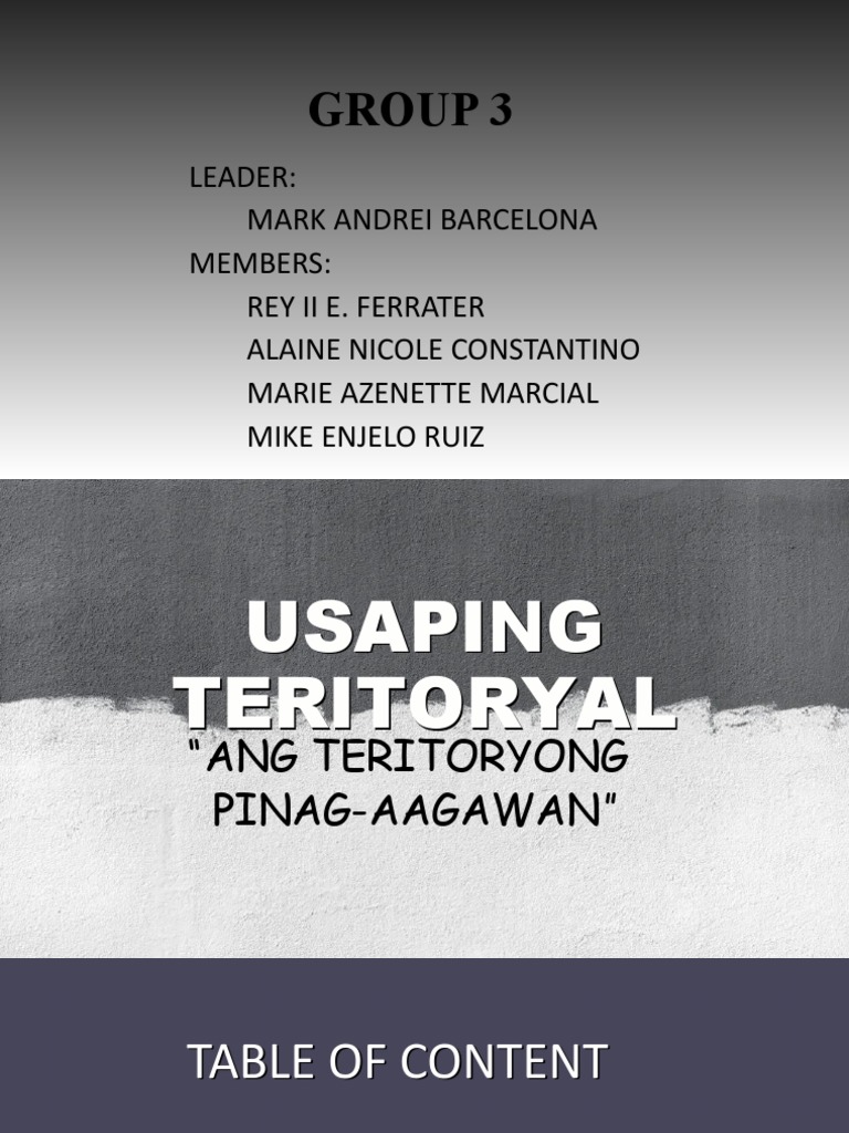 Usaping Teritoryal Ap Defense | PDF