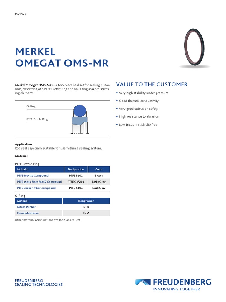 Merkel Omegat Oms-Mr: Value To The Customer | PDF | Engineering ...