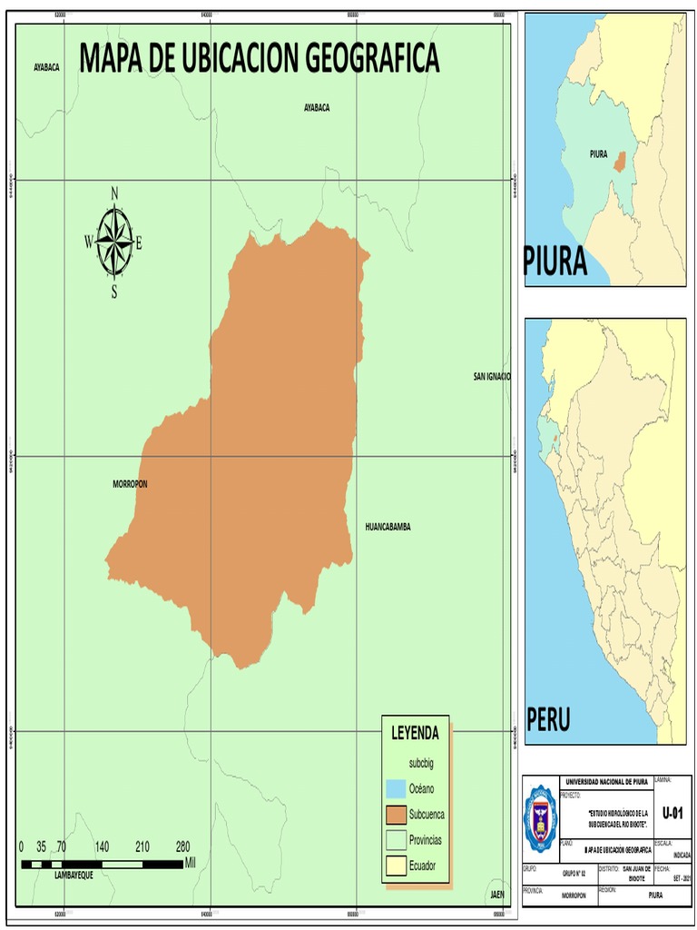 1 Mapa de Ubicacion Geografica | PDF