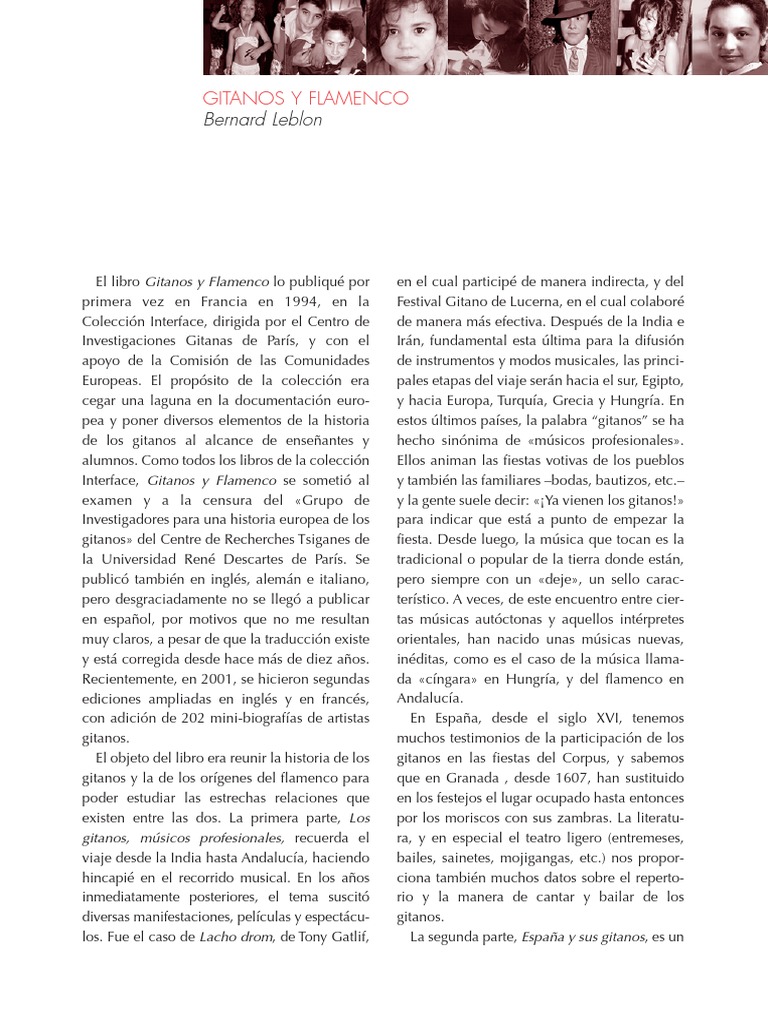 La historia de los gitanos y sus contribuciones a la música flamenca en ...