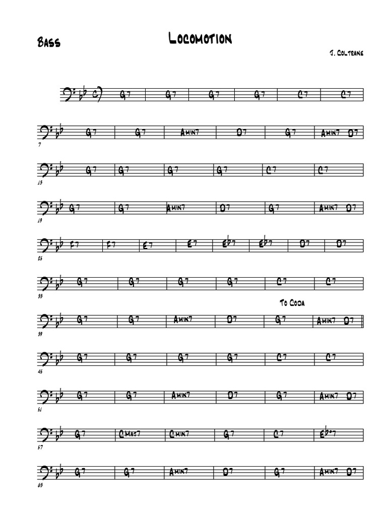 Locomotion - 006 Bass - Yeah | PDF