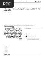VW Golf MK1 Fuse Box Diagram Guide | PDF | Motor Vehicle | Electricity