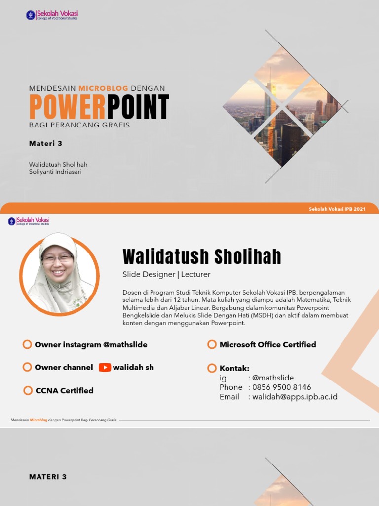 DESAIN EFEK DI POWERPOINT | PDF