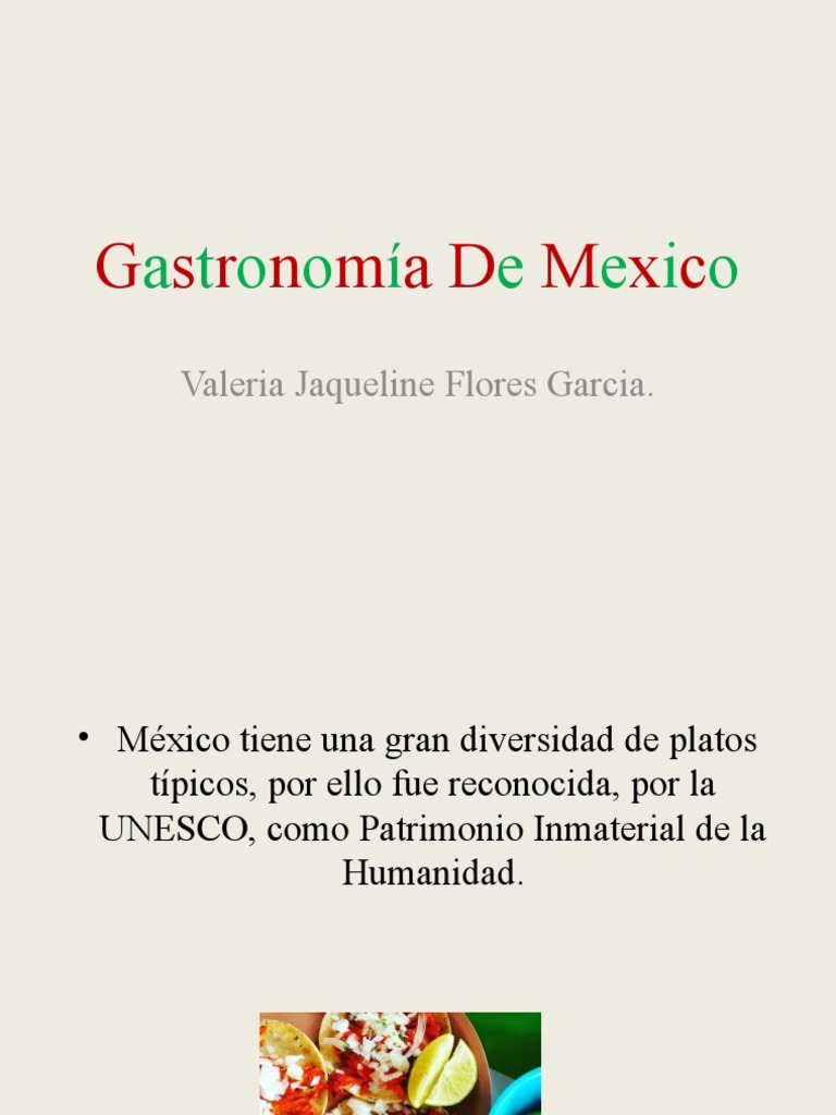 Gastronomía Mexicana: Patrimonio y Platos | PDF | Cocina mexicana | Maíz