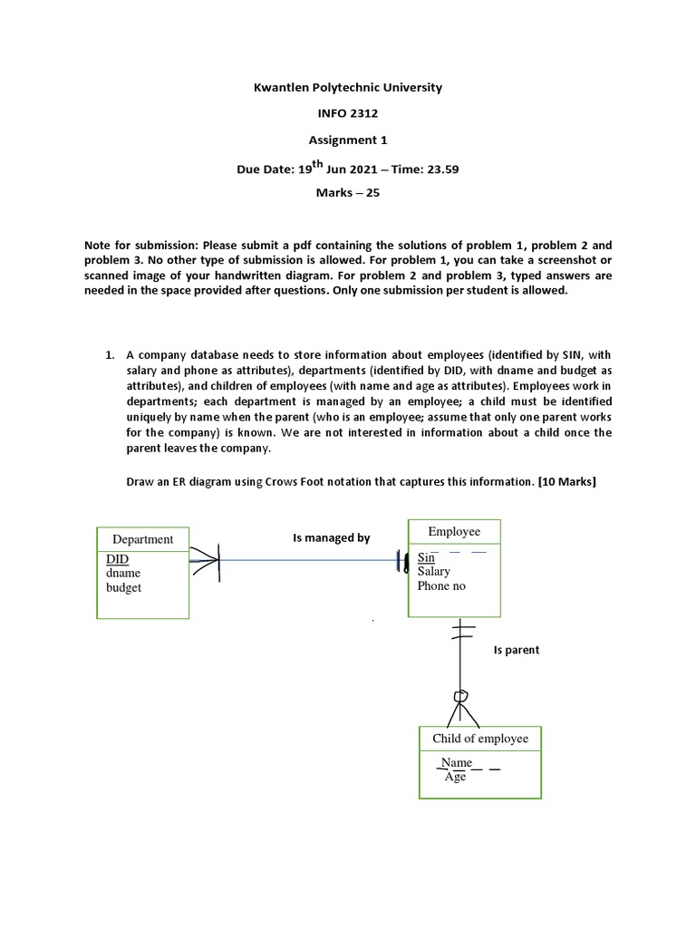 KPU INFO 2312 Assignment 1 Guide | PDF | Information Retrieval ...