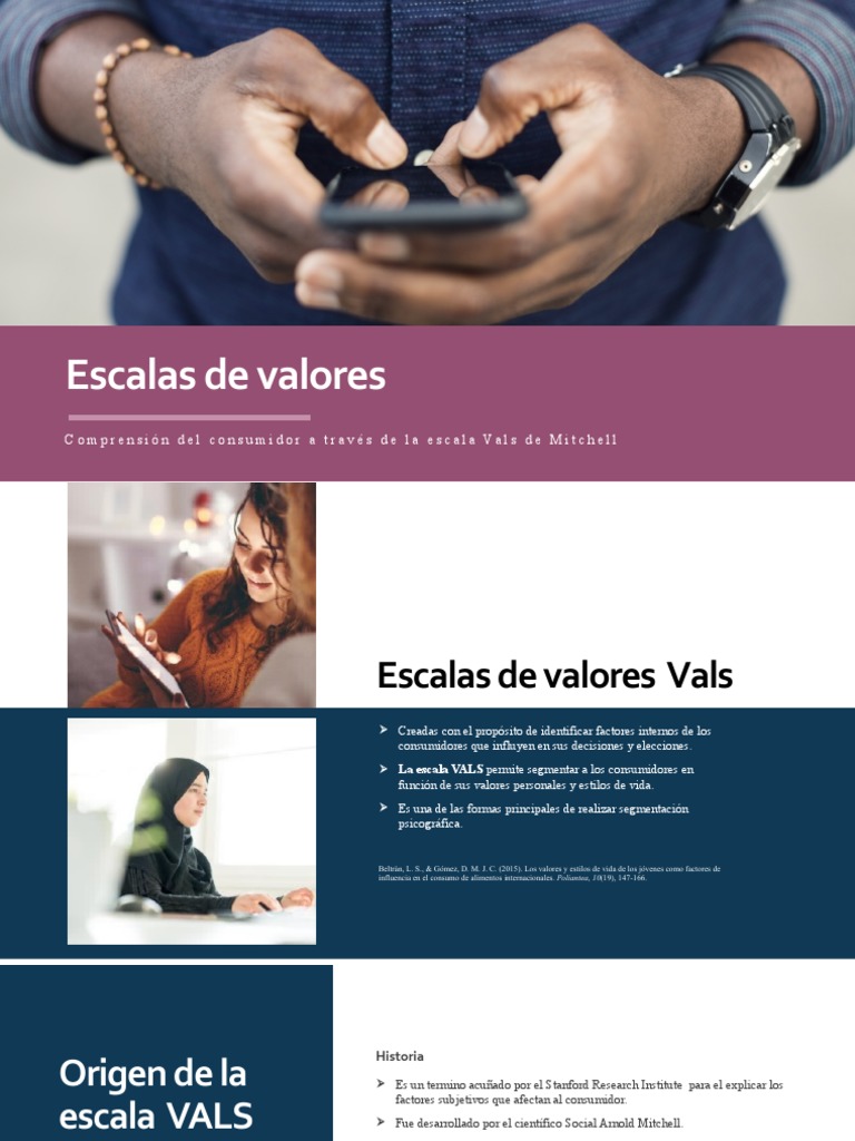 Escala de Valores Vals | PDF