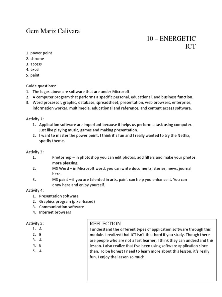 Understanding Application Software Basics | PDF